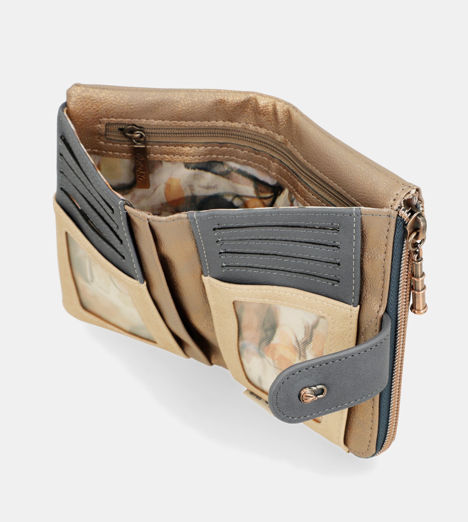 Medium flexible RFID wallet Memories – Anekke INT
