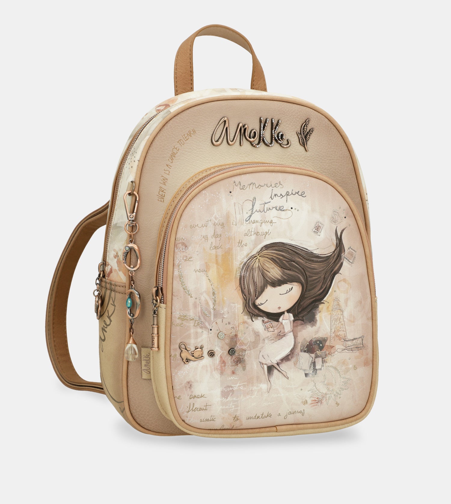 Backpack with front pocket Memories – Anekke INT